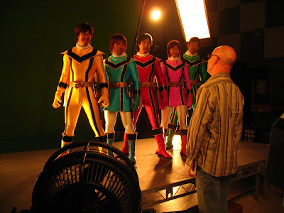 Henshin Grid: Power Rangers on Set in New Zealand Pictures