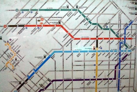 Exploring Argentina: Metro or Subte in Buenos Aires