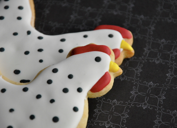 The Cookie Jar: Chicken sugar cookies