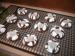 Nana's Recipe Box: Chocolate Button Cookies