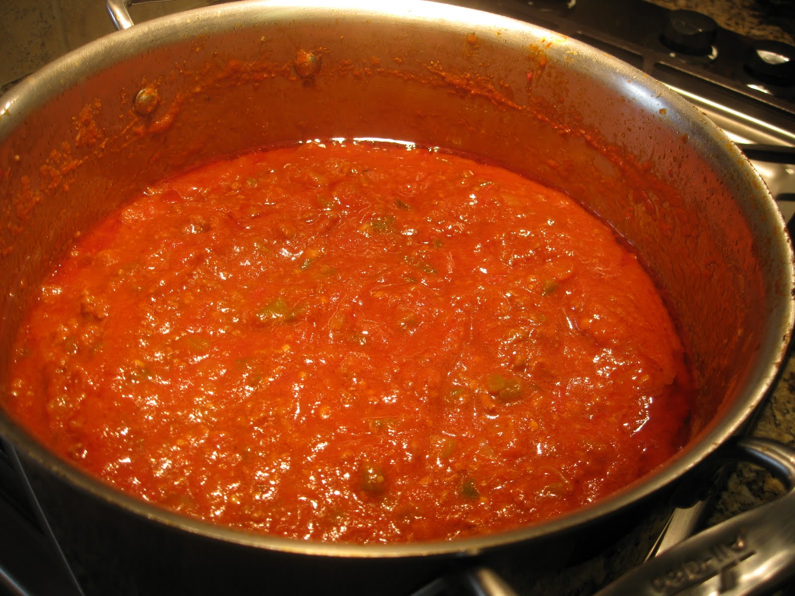 Nana's Recipe Box: Dora's Delicious Spaghetti Sauce