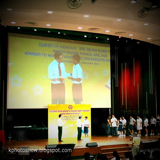 Edusave scholarship & Edusave Merit Bursary award presentation 2011