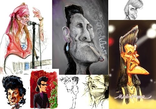 Willy DeVille International Fans: Art on Willy DeVille