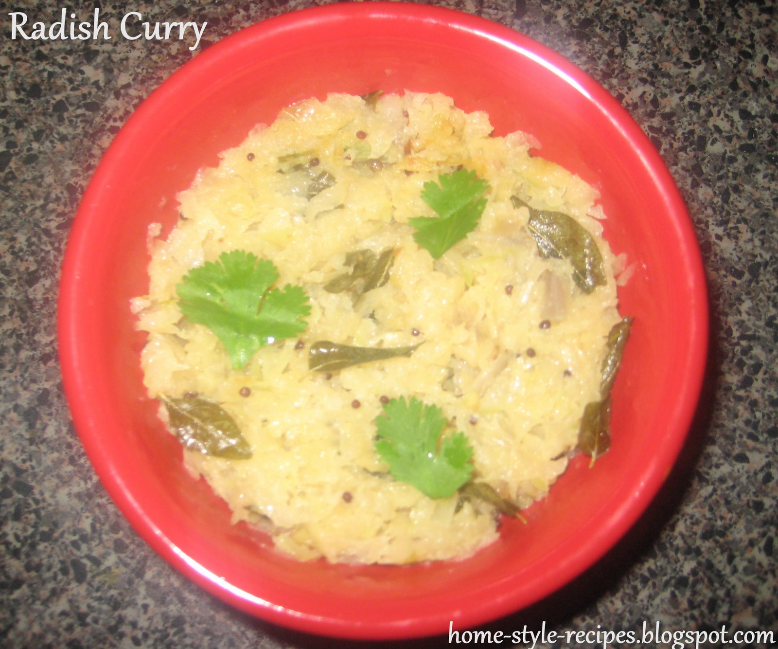 Share-A-Recipe: Radish Curry
