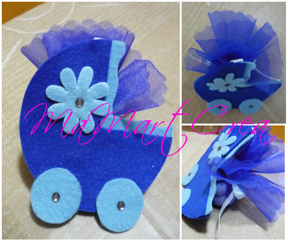 MaMartCrea: Carrozzino feltroso