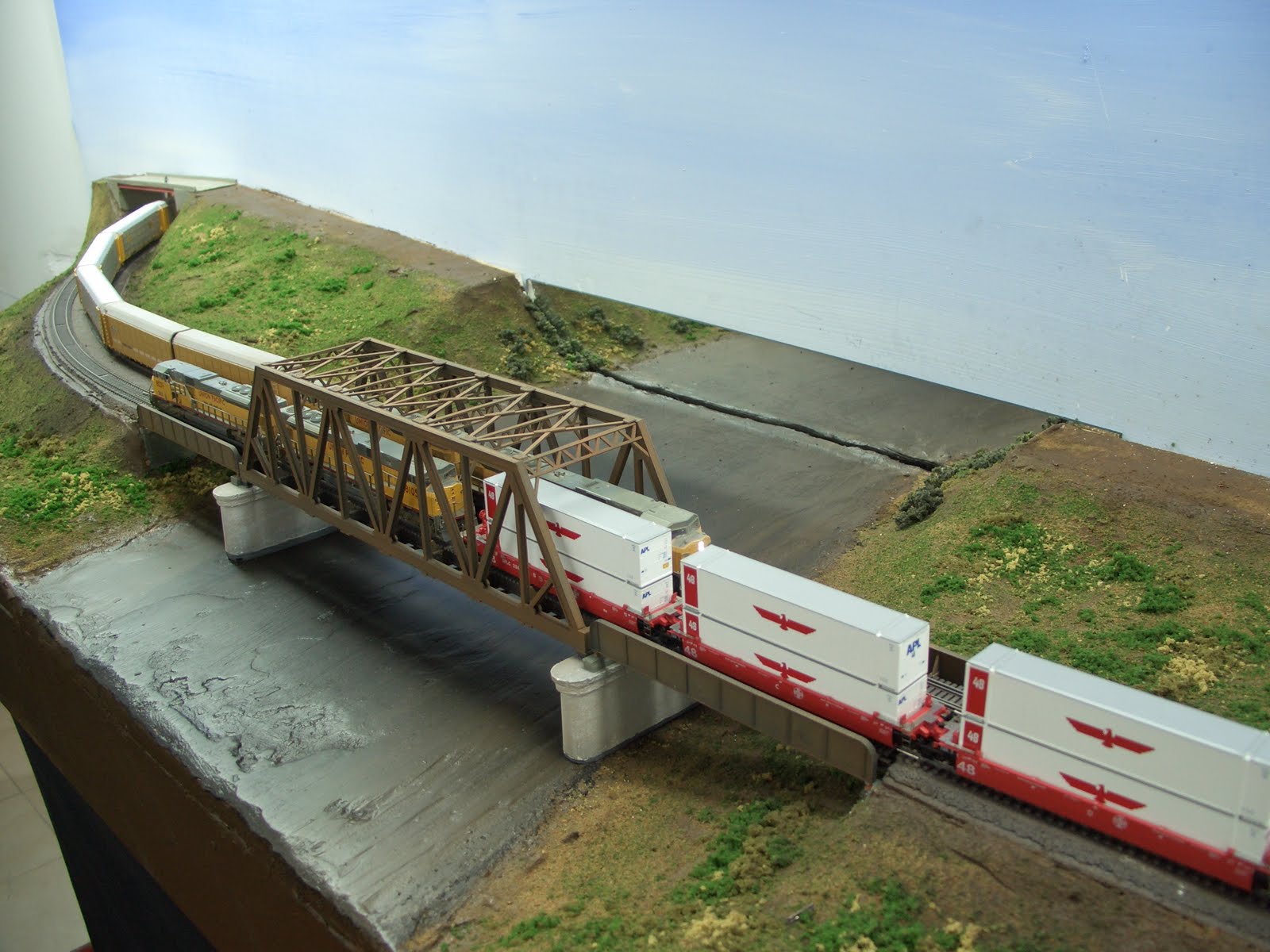 N Scale Union Pacific Railroad - Class I Midwest Model Railroading: The ...