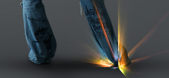 Xyber Bites: The Light Effect Tutorial in Photoshop