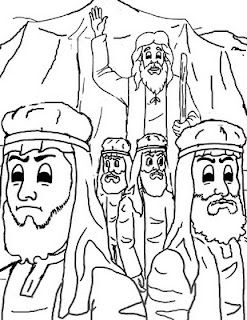 Korahs Rebellion Coloring Page Coloring Pages