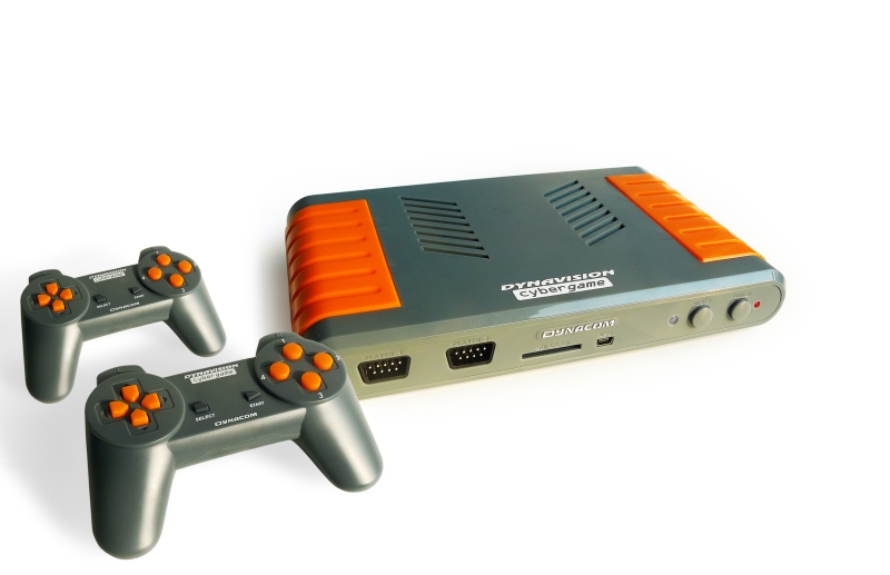 O Esconderijo do Koi: Cybergame: o novo videogame da Dynacom