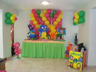 TODO PARA TU FIESTA-: DECORACION DE LOS BACKYARDIGANS