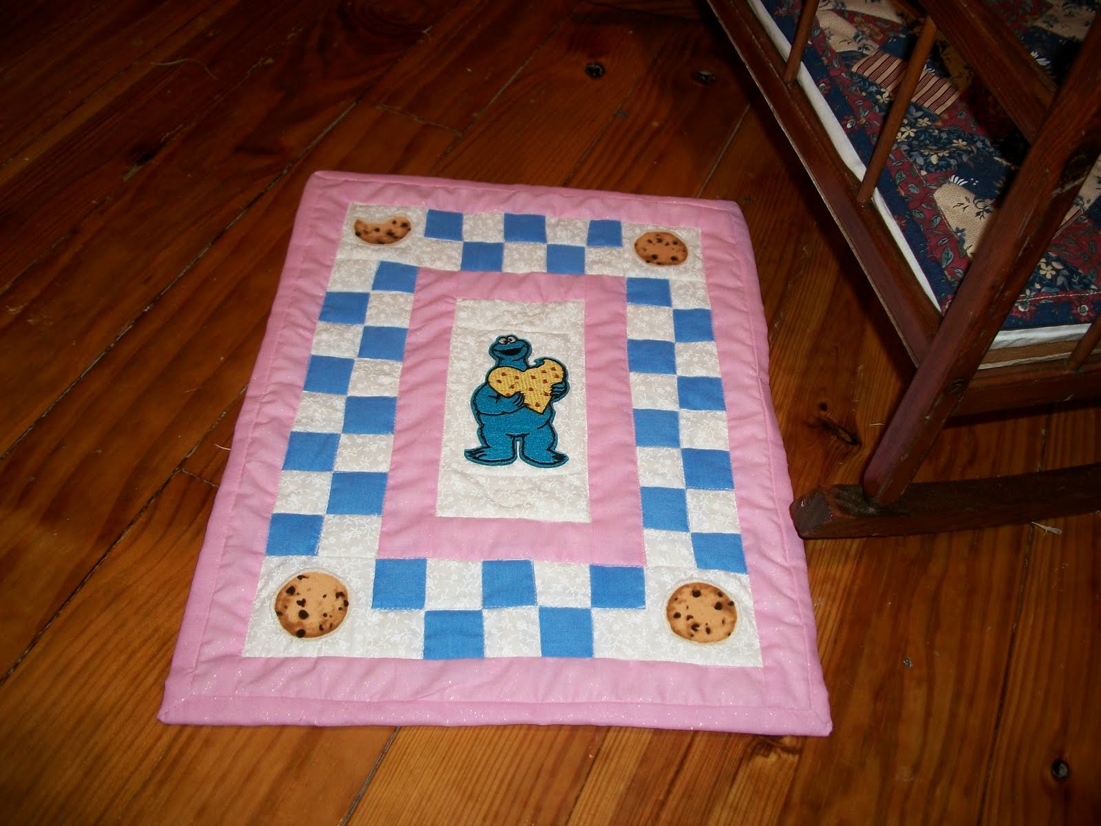 CYPRESS HOLLOW GIFTS: Cookie Monster Doll Quilt