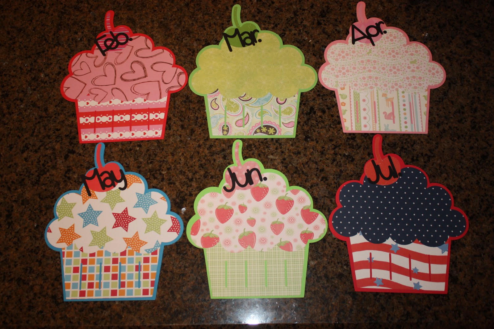 Blissful 4 Education: Birthday Cupcakes