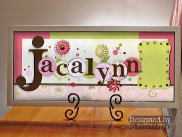 Amys Collages and Other Scrap Stuff: Baby Name Collages