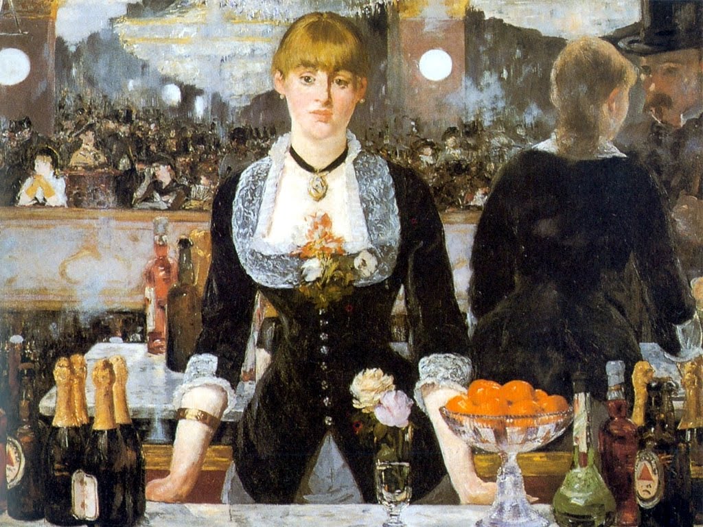 Digital Imaging and Photography: Edouard Manet: Un Bar aux Folies ...