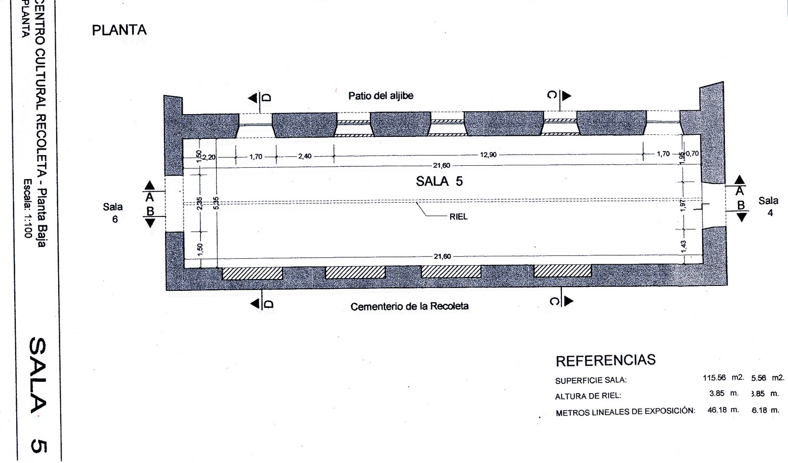 trio loxon: Planos de las salas.