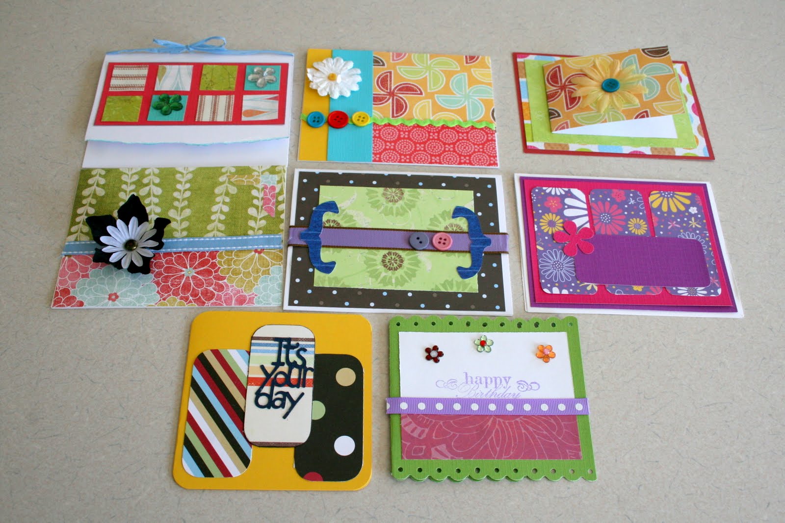 The Young'ns: *Giveaway* ~ 8 Beautiful Handmade Cards