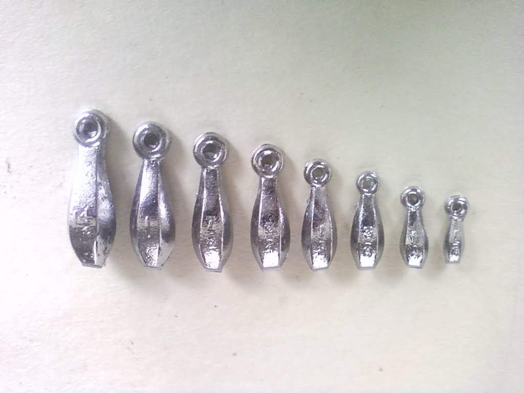 Pesca deportiva Aventura en rio y mar: Plomadas de Pesca en Colombia