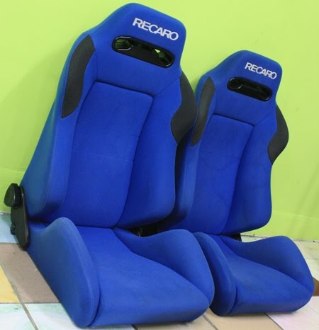 Dingz Garage: 2 set Seat Recaro SR3 Red n Blue