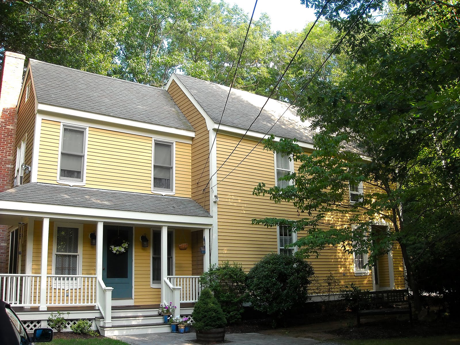 Look Beyond The Picket Fence: Yellow House