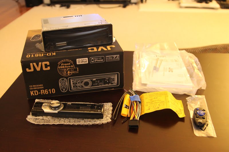 shookatash: JVC KD-R610 Review