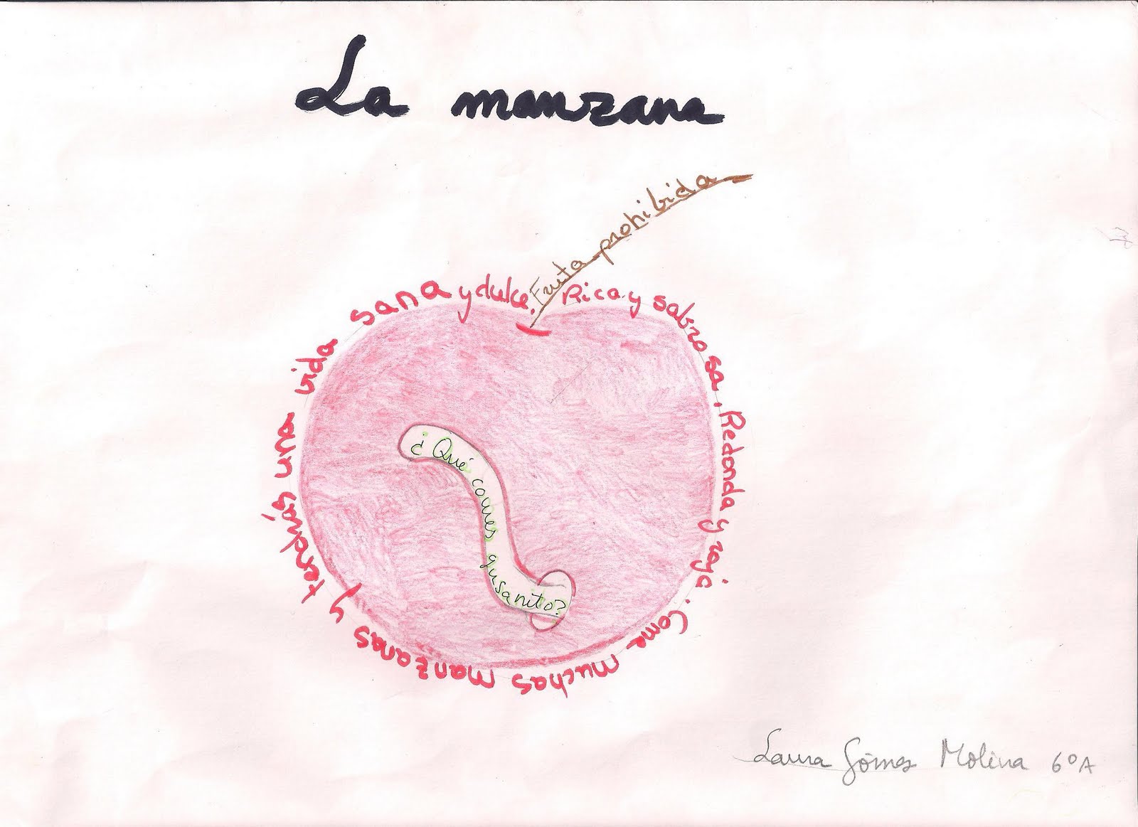 Caligrama para niños de primaria cortos - Imagui