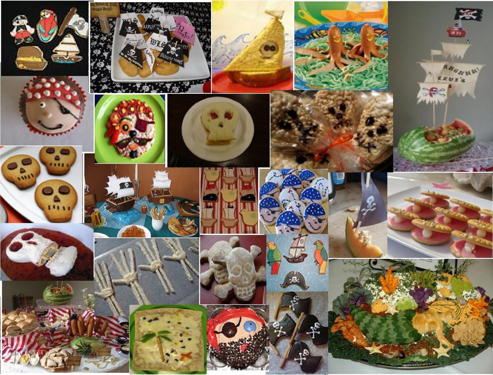 Pirate Themed Baby Shower Food