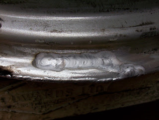 Welding Repairs & Fabrications: Alloy Wheel split rim repair