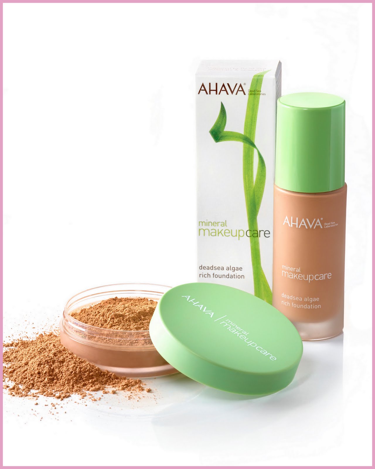 beauty girl musings: new makeup collection: AHAVA Mineral Makeup Care