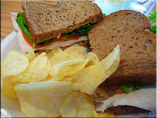 Mom's Cafe Home Cooking: Turkey Club House Sandwich