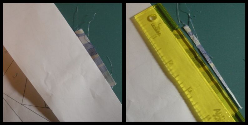 One Block Over: Tutorial: Paper Pieced Cyclone Block