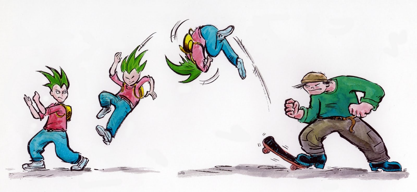 Webster Colcord: McGruff P.S.A. designs from 1998-ish