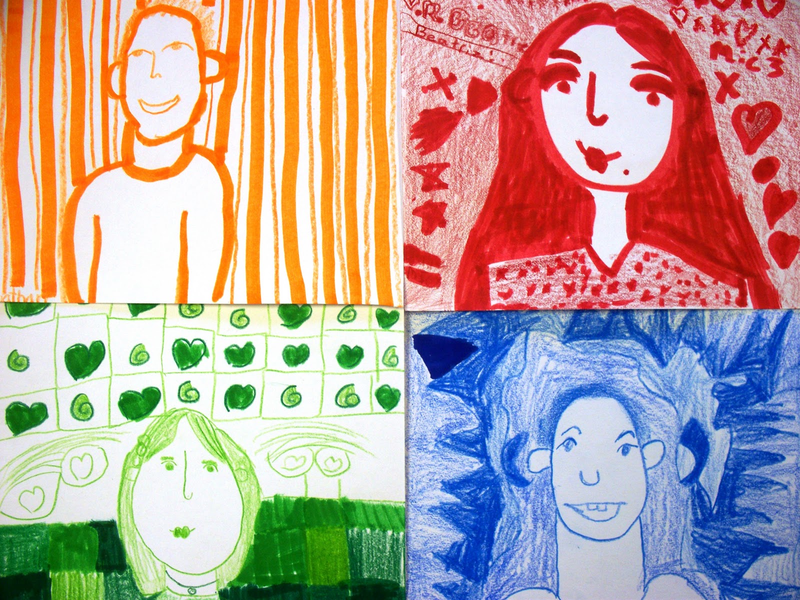 Creating Art: Monochromatic Self-Portraits