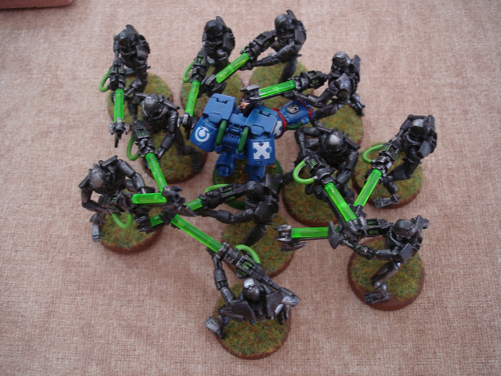 Scatterbrain: Trying out the new(ish) Necron army for Warhammer 40K