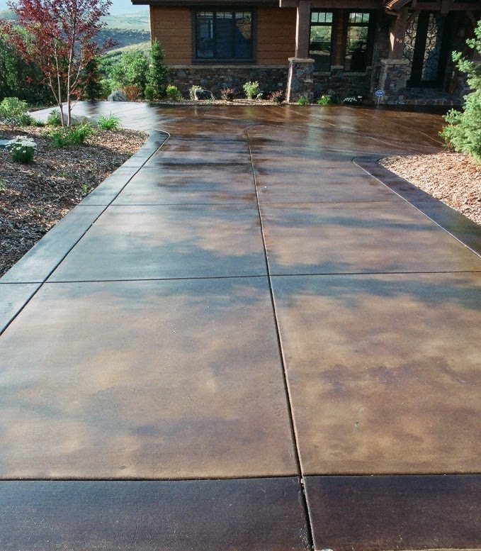 Concrete Guise: Deer Valley Driveway