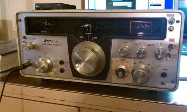 K4GTM: Allied SX-190 Shortwave Receiver