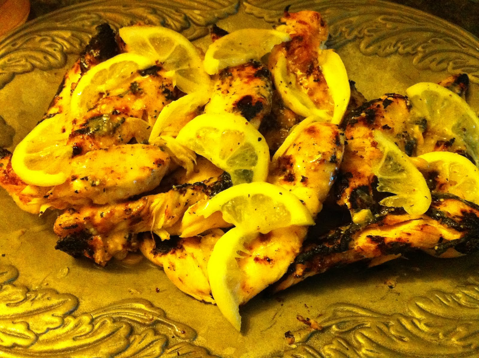 Lara's Kitchen: Grilled Lemon Chicken