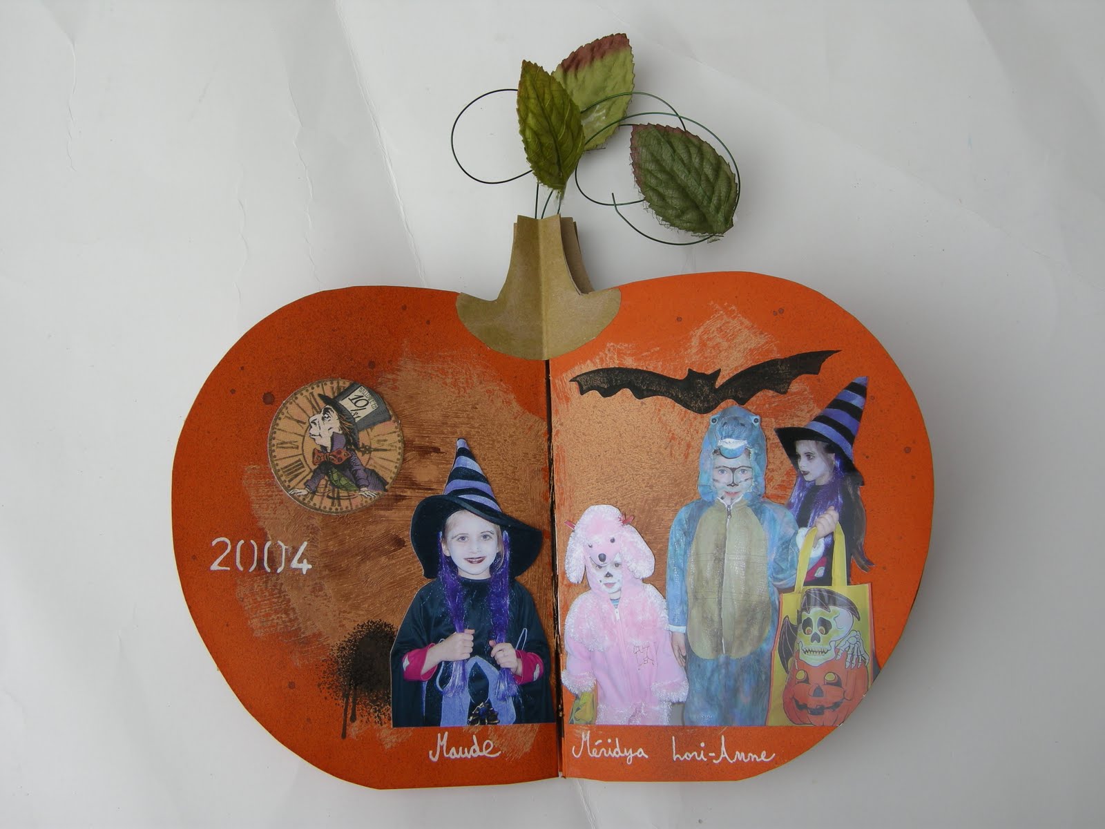 Mon Scrapbook: Album Citrouille/Pumpkin Album