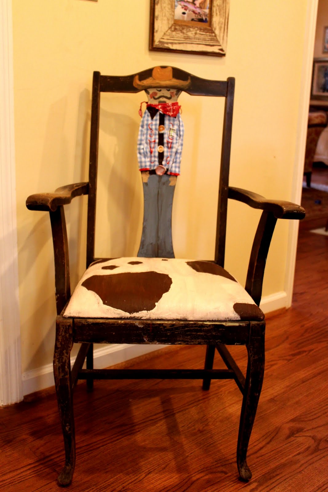 this funky junky: cowboy chair