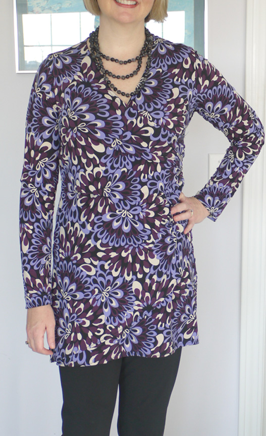 My Image Magazine My Image 2010 Wrap Tunic M1005 pattern review by annie11