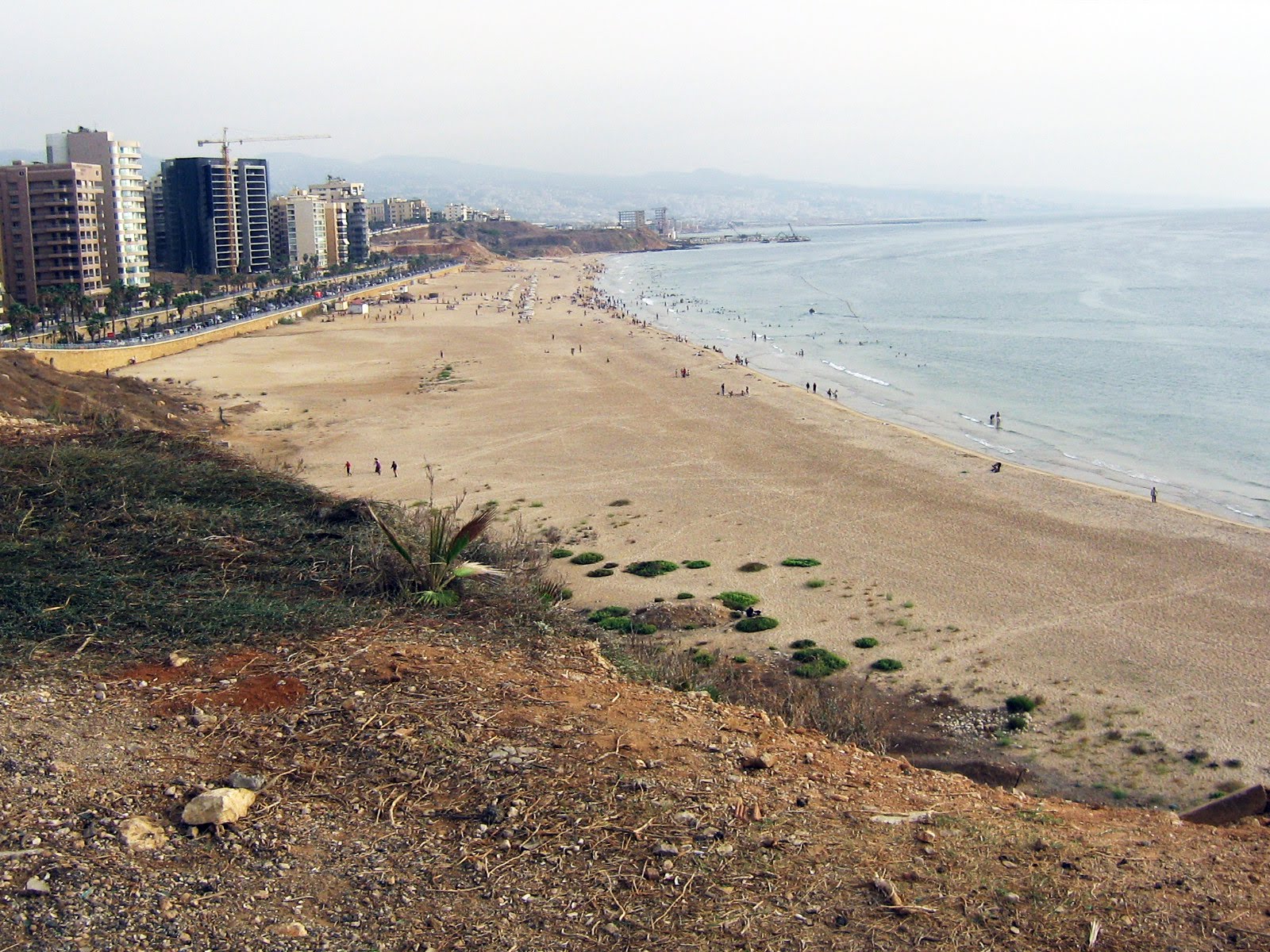 Our Life By The Mediterranean: An afternoon at Beirut's public beach