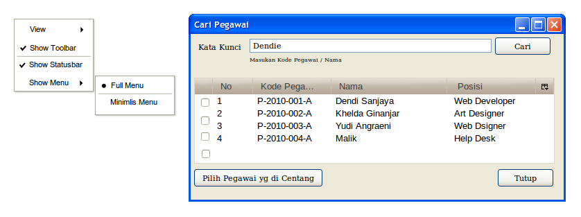 Dendie: Pencil Tool Sketsa