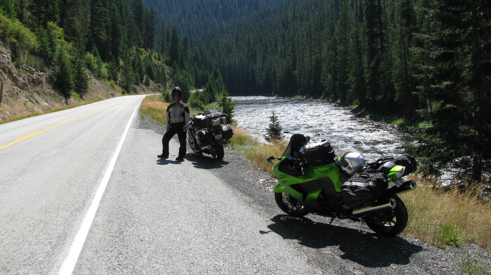 Erik's Motorcycle Trips: Day 18. Highway 12, Lolo Pass!!!