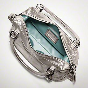 Coach Chics: New Coach Alexandra Metallic Leather