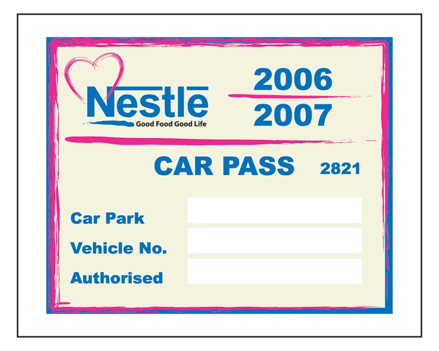 Kenny Lesmana ART Portfolio Blog: Nestle Corporate Identity Set