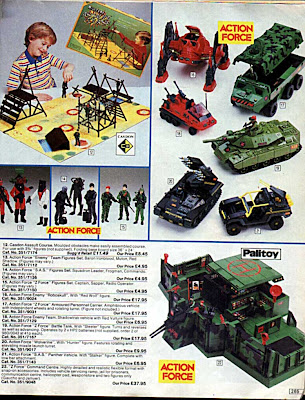 RETRO ARGOS CATALOGUE - 1984 - TOYS and ACTION FORCE