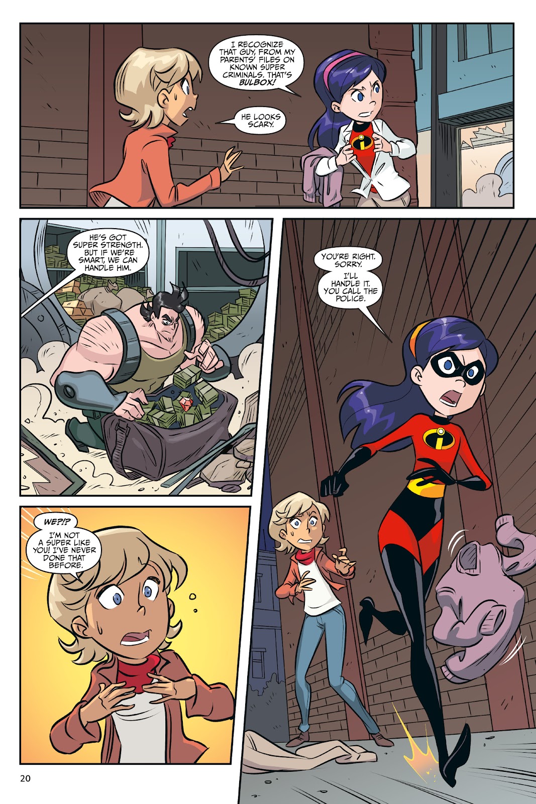 Read online Disney•PIXAR The Incredibles 2: Secret Identities comic ...
