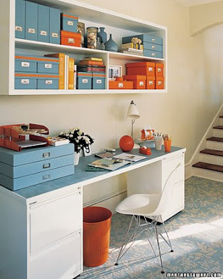 j and l projects: Orange as an Accent Colour
