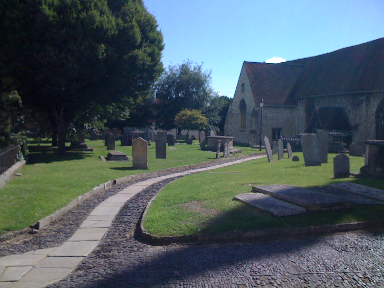 Poor But Positive: A Churchyard in Surrey