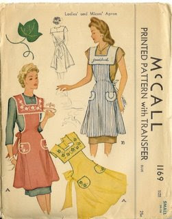 Sweet Bee Buzzings: Apron strings can be used for other things than ...