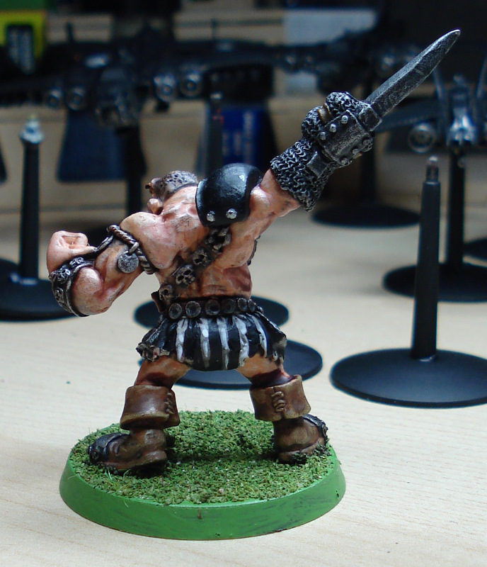 lone pilgrim: PAINTING: Blood Bowl Morg 'N Thorg